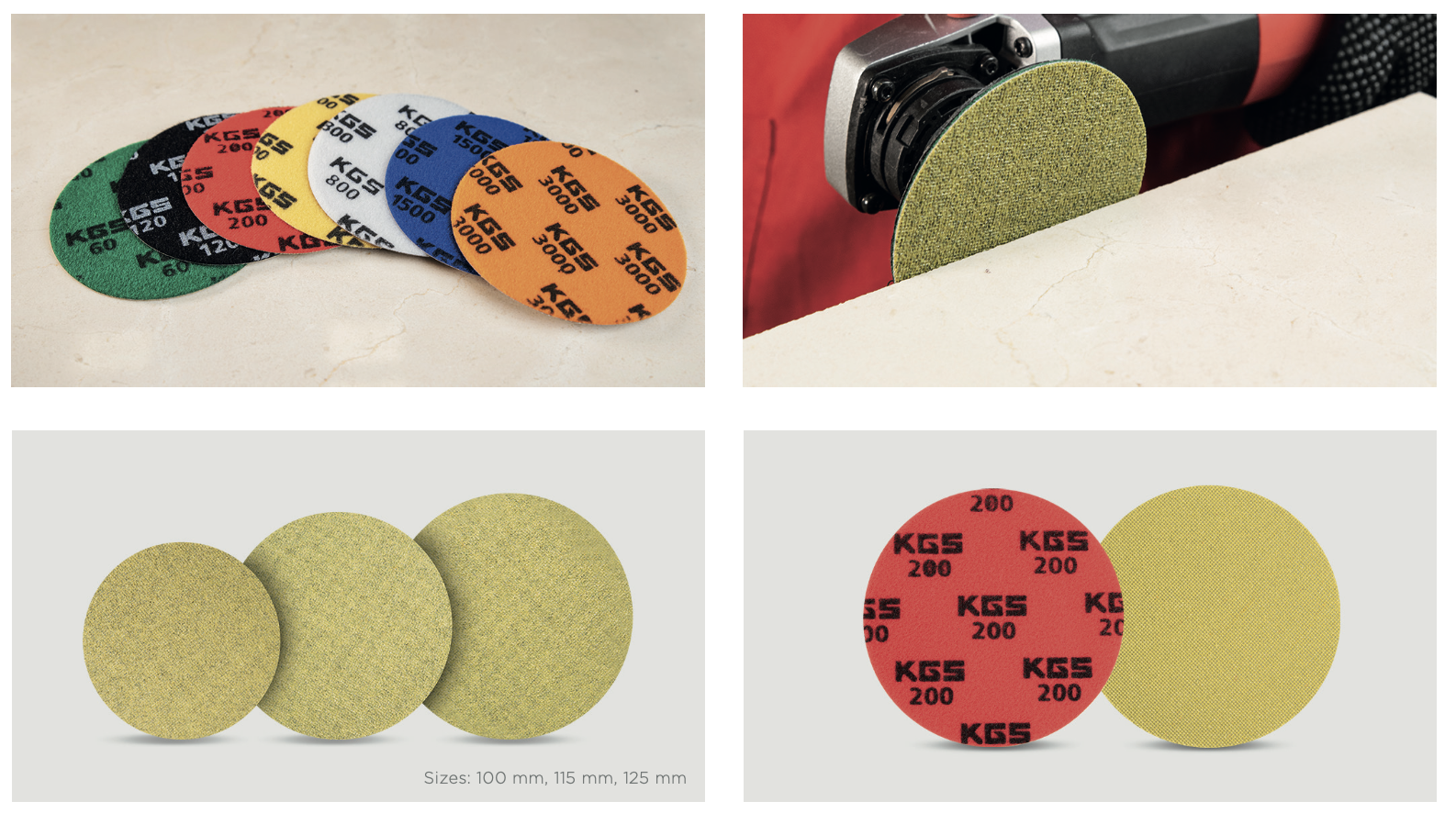 Diamond Polishing discs - dry - United Diamond Tools