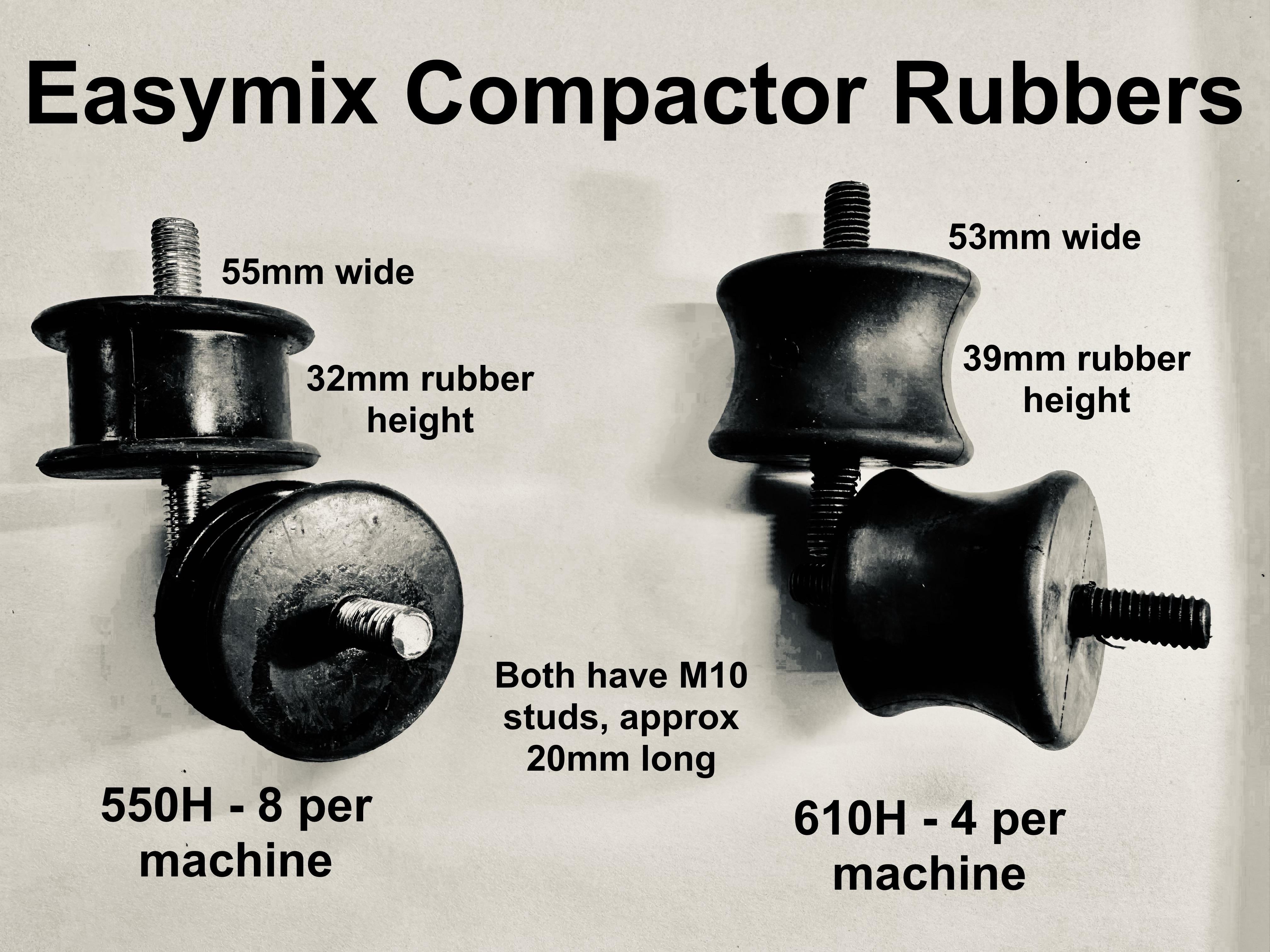 Plate Compactor Spare Parts - United Diamond Tools