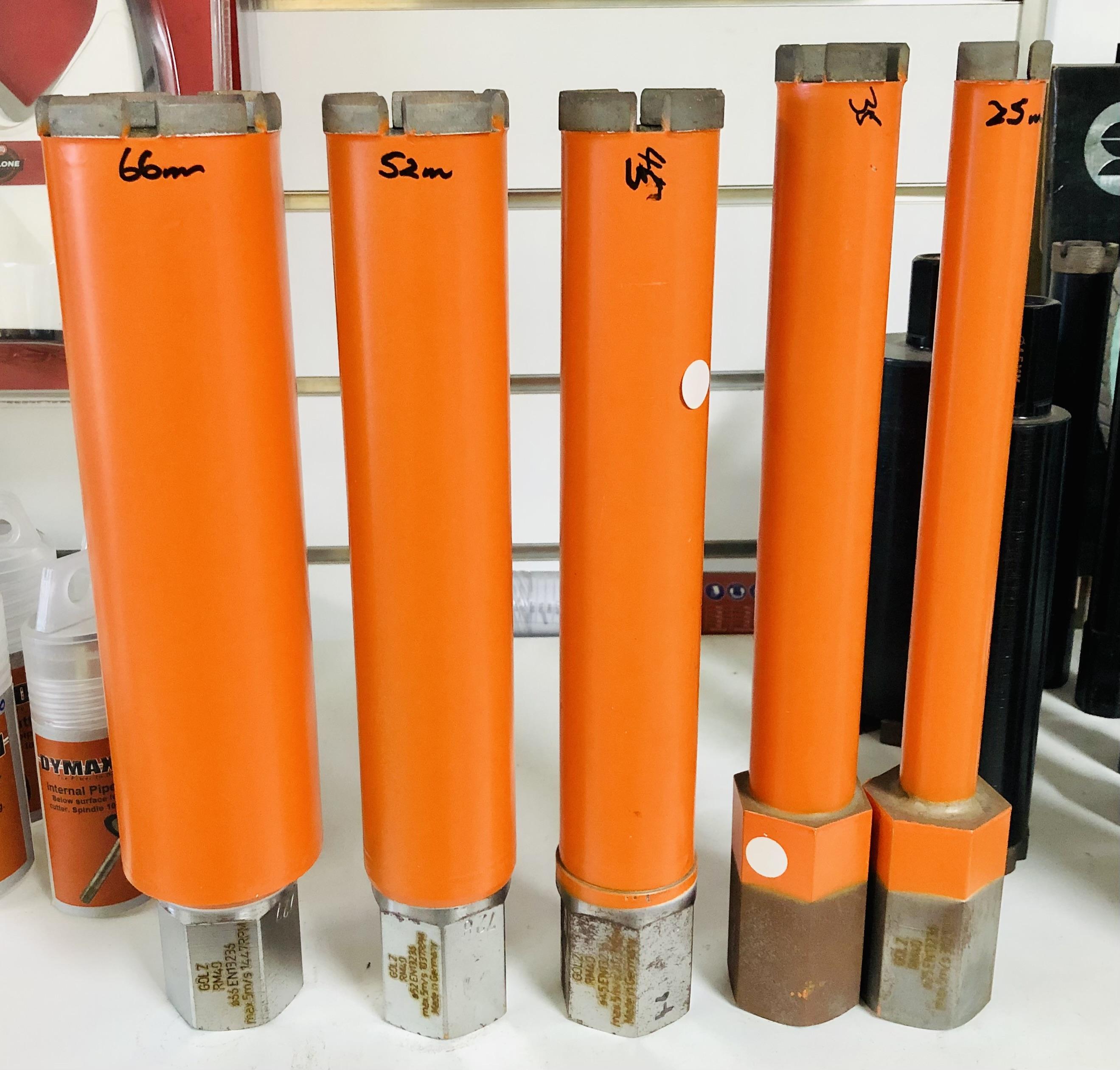 Long and short Core Barrels - United Diamond Tools